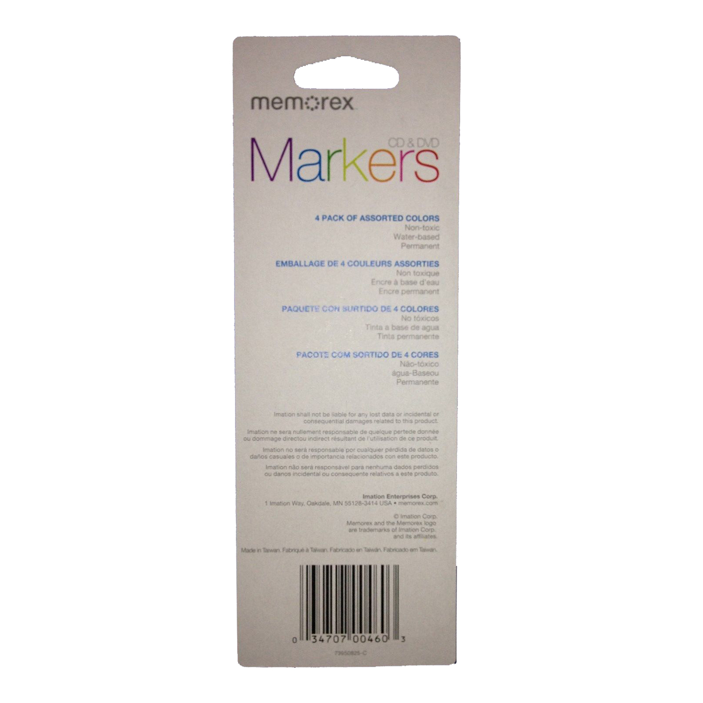 Memorex CD/DVD Permanent Markers 4 - Pack - Xtreme eDeals