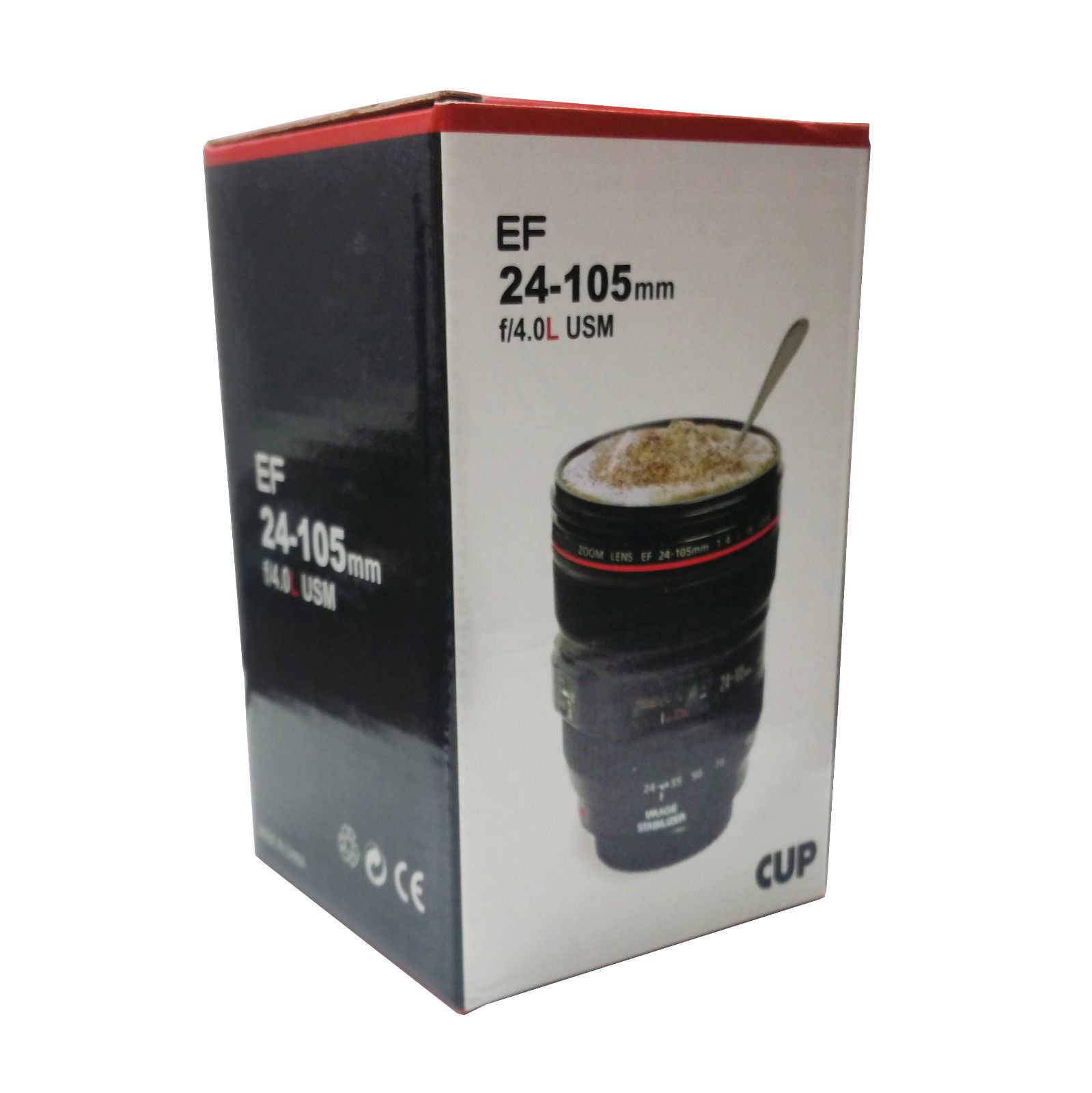 Caniam Drink Thermos Coffee Cup Camera Lens Shaped EF 24-105mm - Xtreme ...