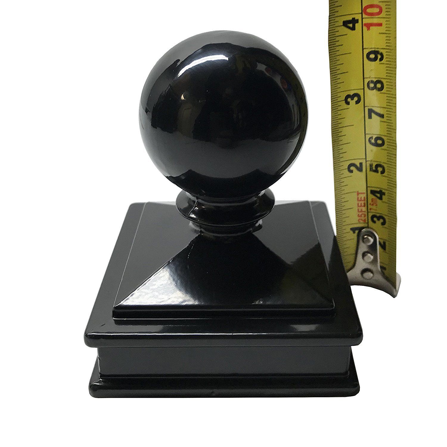 Decorex Hardware Aluminium Ball Post Cap for 2" x 2" Metal Posts ...