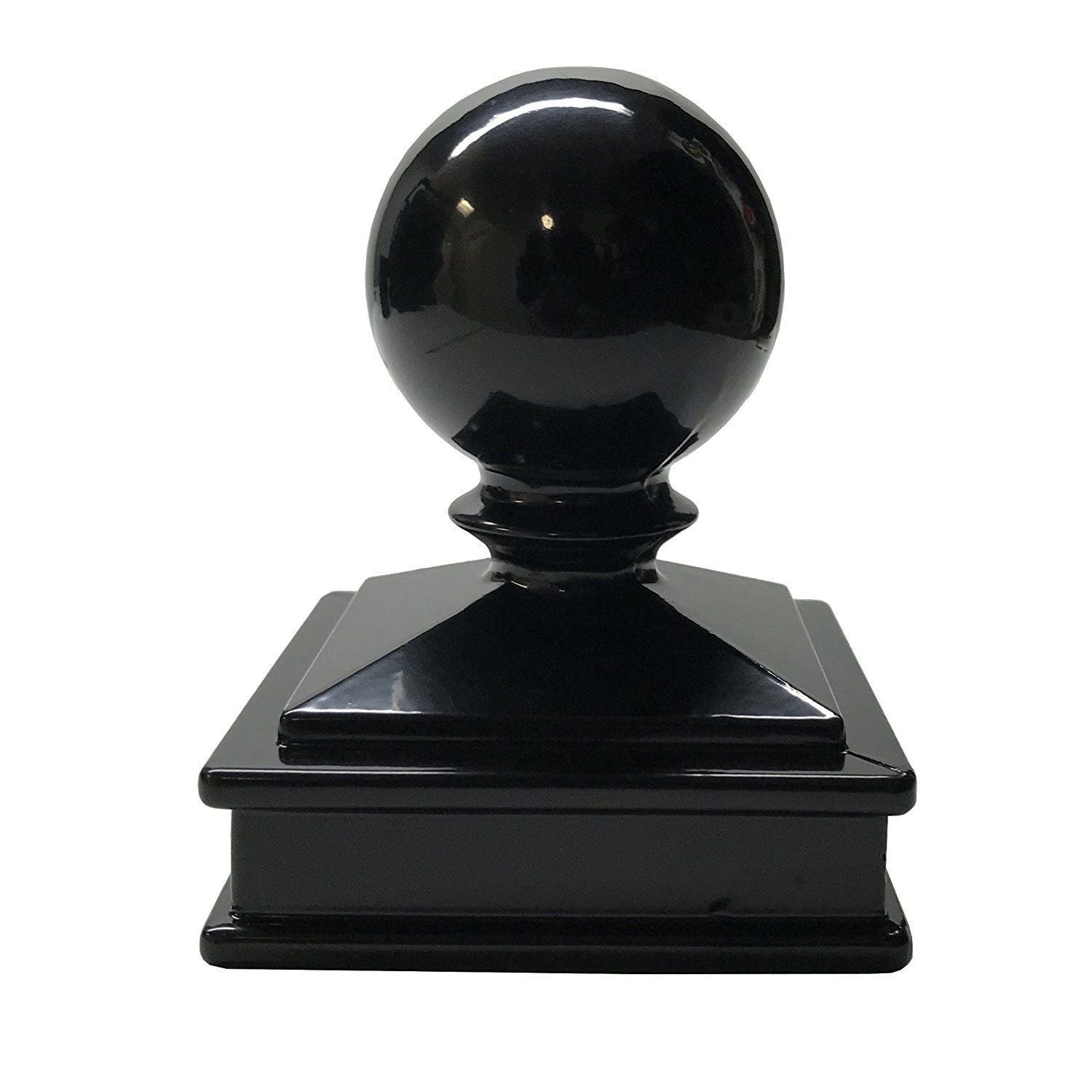 Decorex Hardware Aluminium Ball Post Cap for 2" x 2" Metal Posts ...