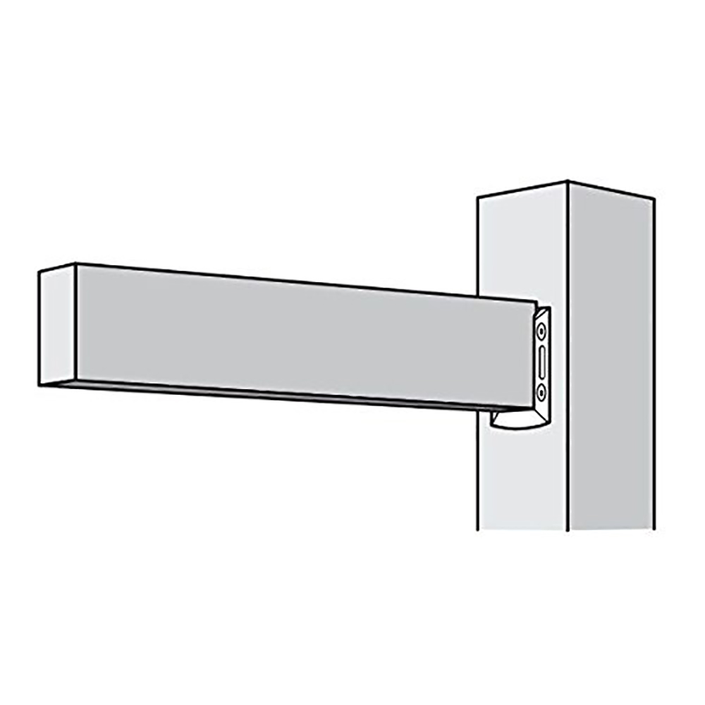 Buy Nuvo Iron Deck Rail Connectors for 2x4 Rail-Free Shipping USA